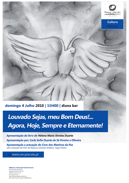 Lançamento de novo livro de Helena Duarte, no Diana Bar - C.M. da Póvoa ...