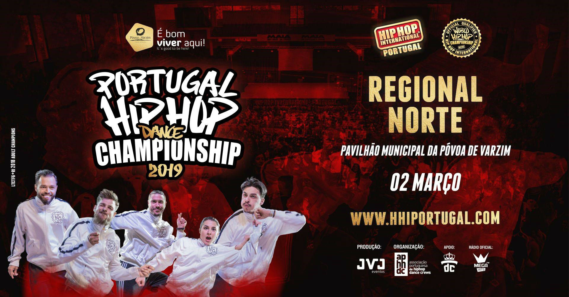 Portugal Hip Hop Dance Championship- Regional - C.M. da Póvoa de Varzim