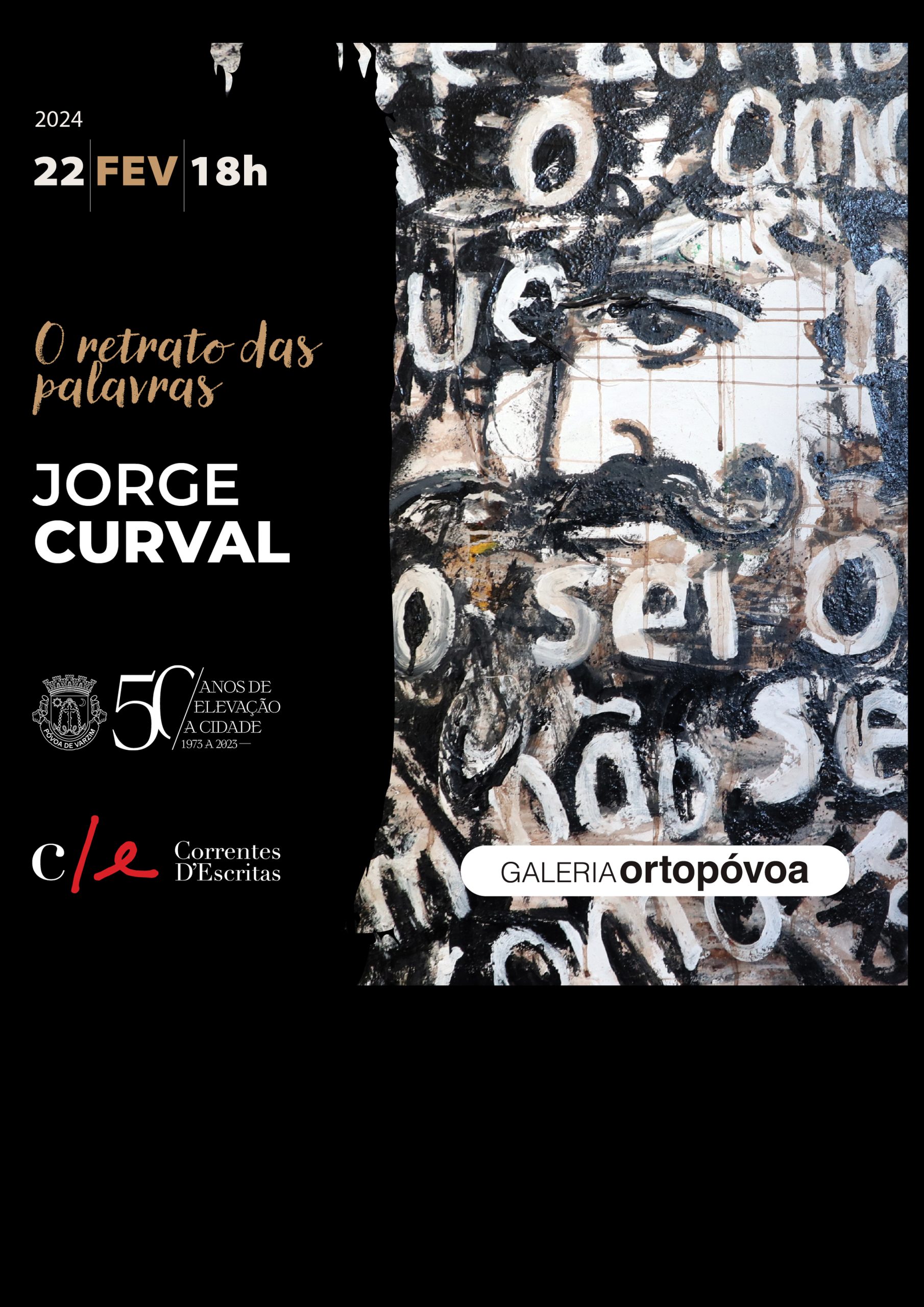 EXPOSIÇÃO DE PINTURA “O RETRATO DA PALAVRAS” de Jorge Curval - C.M. da ...