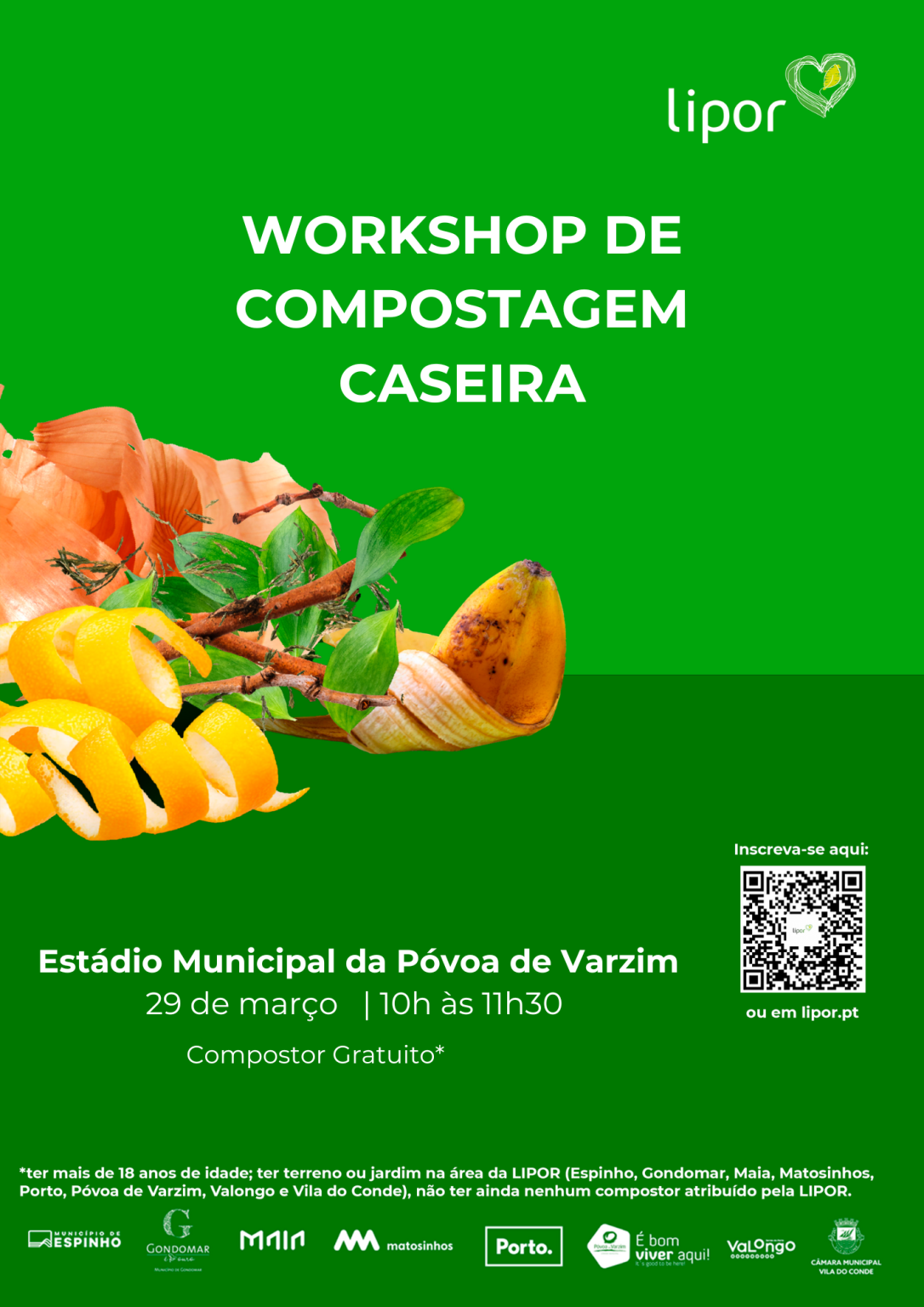 Município e Lipor promovem workshop de compostagem caseira - C.M. da ...
